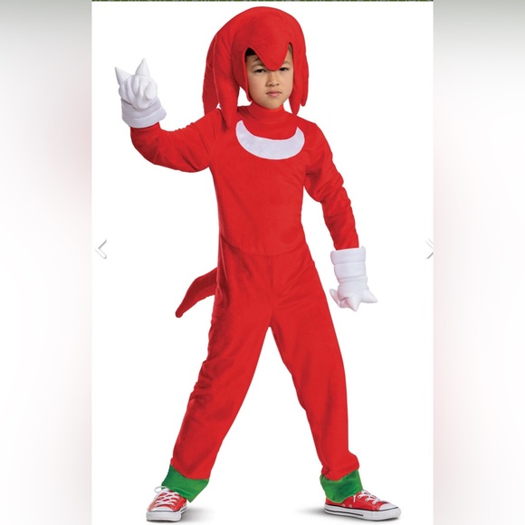 Costumes | Sonic The Hedgehog Knuckles Kids Costume | Poshmark